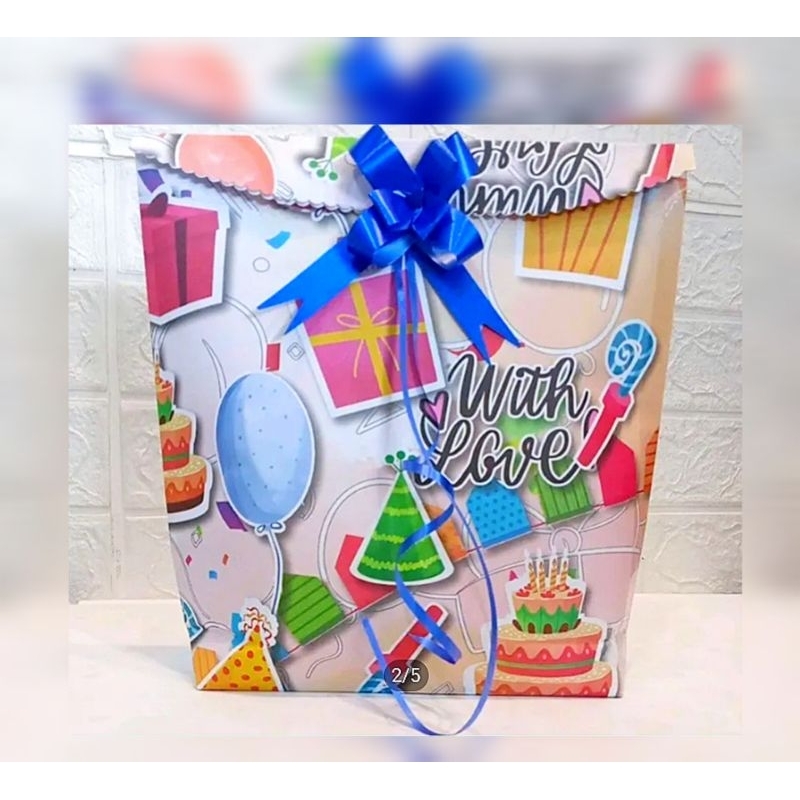 Jual Tambahan Packing Kertas Kado Pita / Packing Kertas Kado / Packong ...