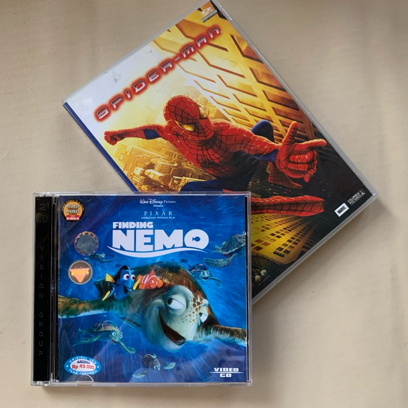 Jual Spiderman & Finding Nemo movies - preloved | Shopee Indonesia