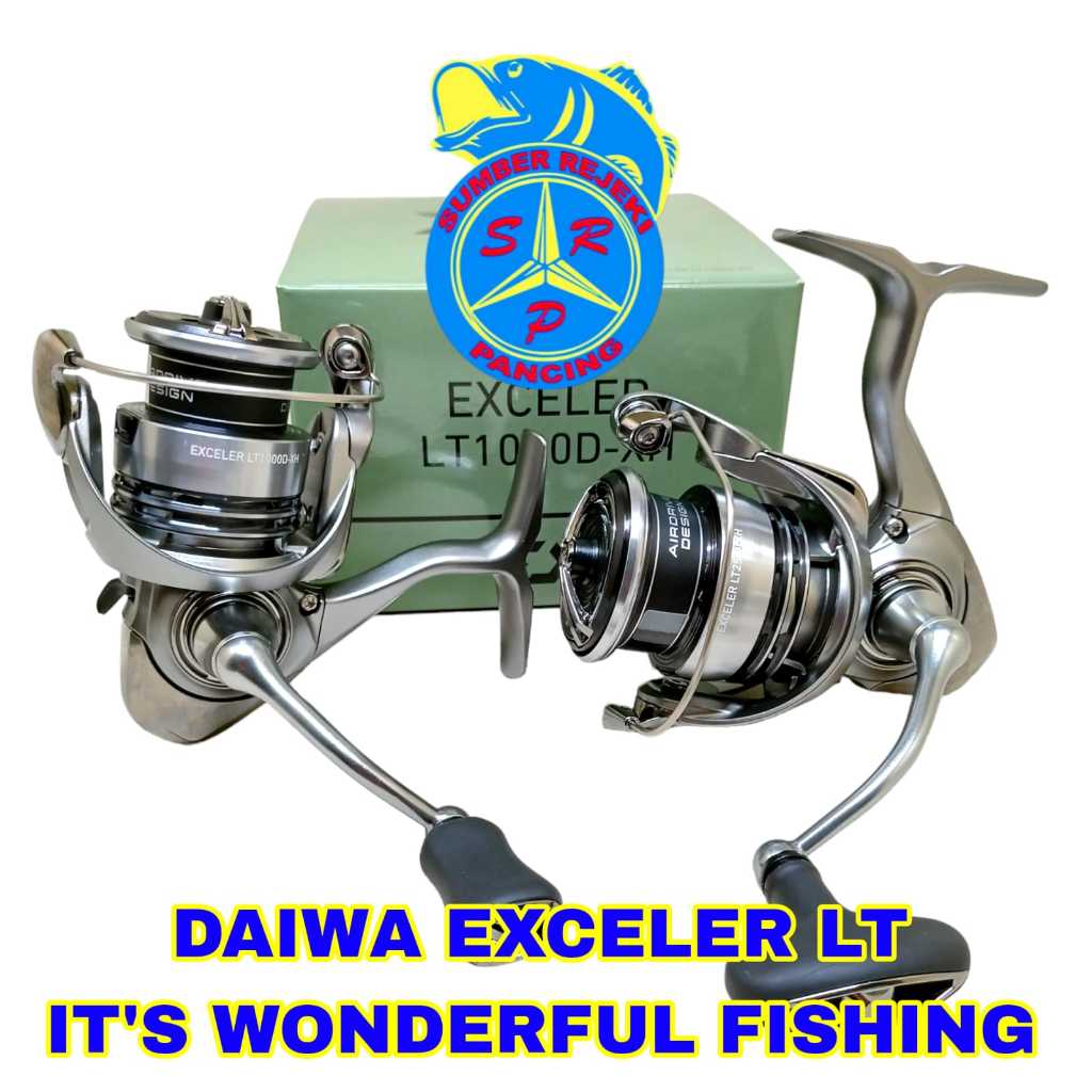 Jual Reel Daiwa Exceler Lt 2023 Power Handle | Shopee Indonesia