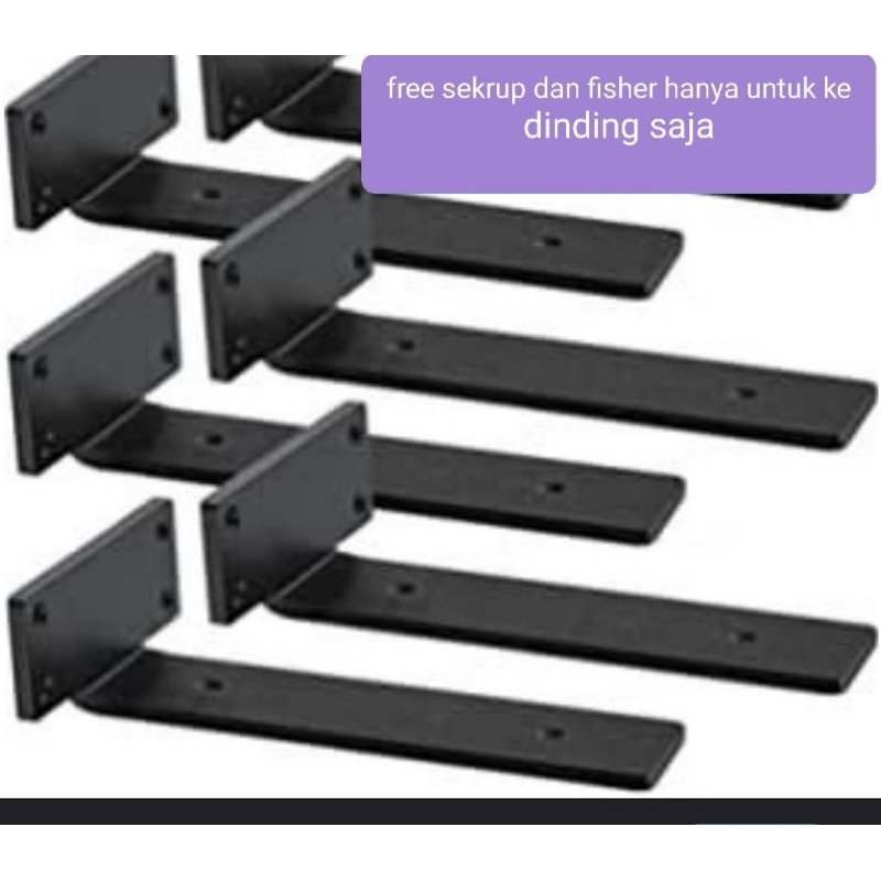 Jual bracket besi siku papan ambalan | Shopee Indonesia