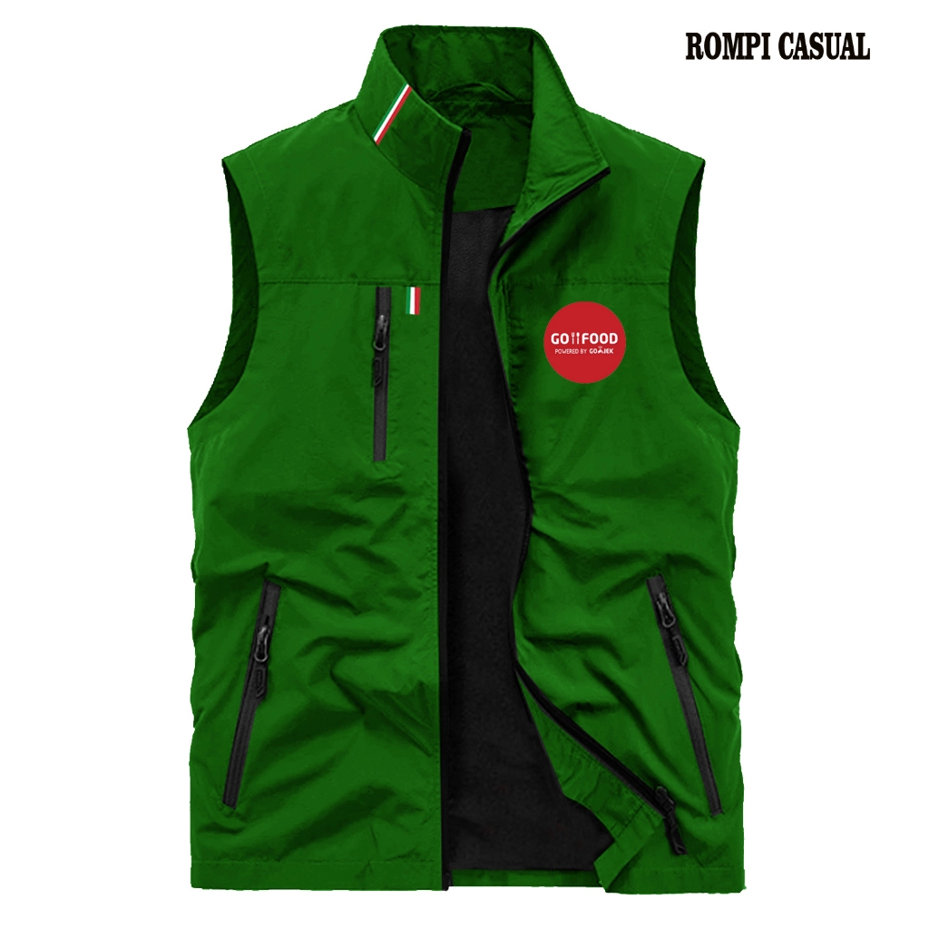 Jual DISCON!! JAKET ROMPI PRIA GOJEK ORIGINAL / ROMPI OUTDOOR PRIA OJOL ...