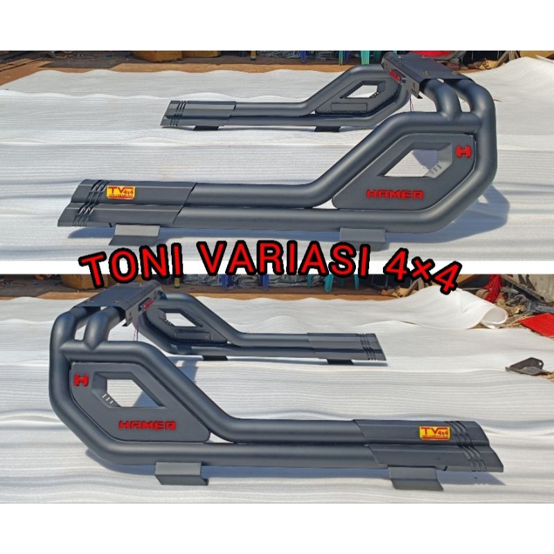 Jual Rollbar Roll Bar HAMMER V3 Hilux Triton Navara FordRanger D-Max ...