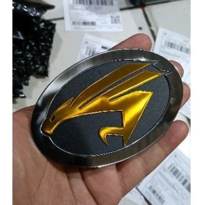 Jual emblem Toyota harrier custom stainless | Shopee Indonesia