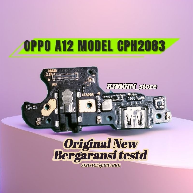 Jual Konektor Cas Papan Konektor Cas Mic Oppo A12 Model Cph2083 ...