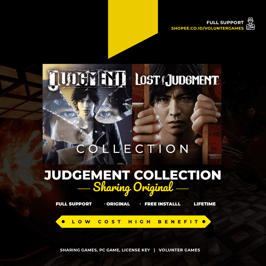 Jual THE JUDGEMENT COLLECTION PC ORIGINAL | Shopee Indonesia