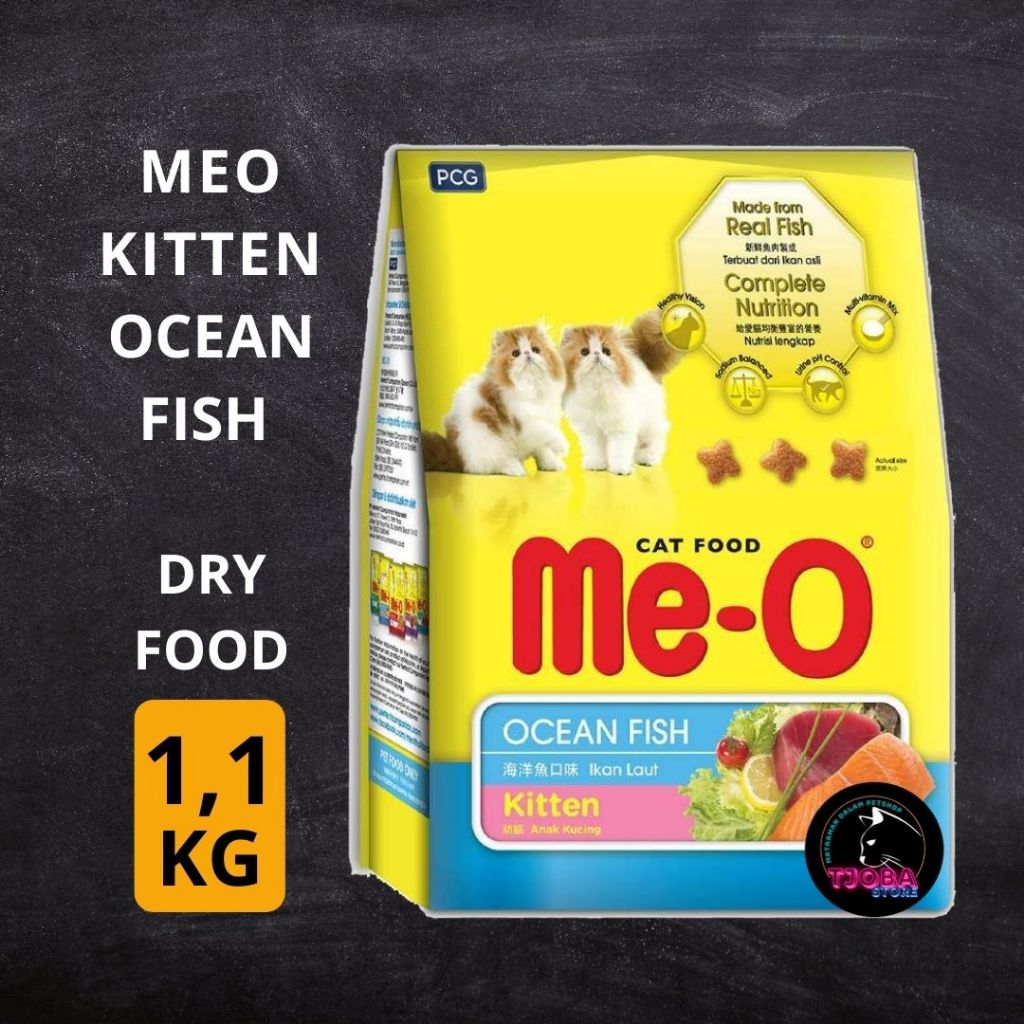 Jual MEO KITTEN OCEAN FISH 1,1KG FRESH PACK | Shopee Indonesia