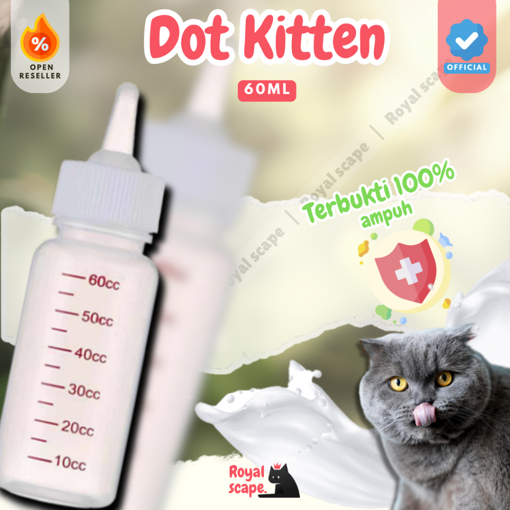 Jual Botol Dot Kucing Anti-Tumpah - Minum Lebih Mudah dan Bersih ...