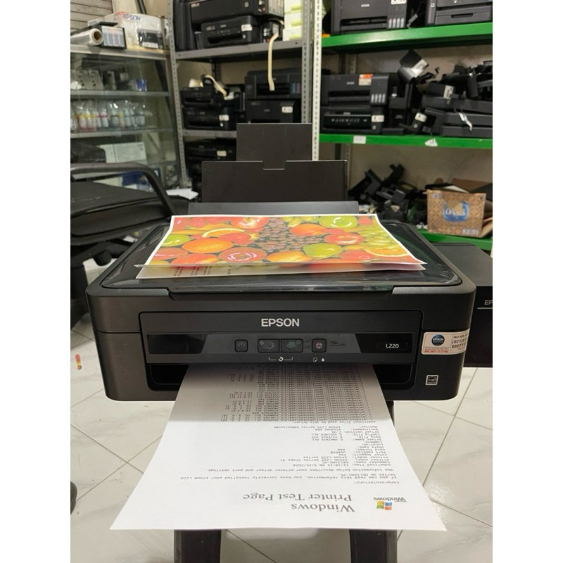 Jual PRINTER EPSON L220 NORMAL SIAP PAKAI ( Print,copy dan scan) KHUSUS ...