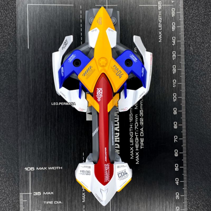 Jual REP BODY MACH FRAME REPAINT RX78 + CUSTOM SFM CHASSIS | BODY MACH ...