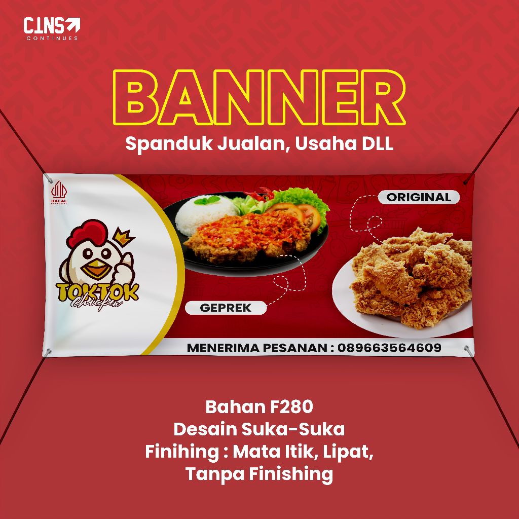 Jual Spanduk Banner Jualan Dan Usaha | Shopee Indonesia