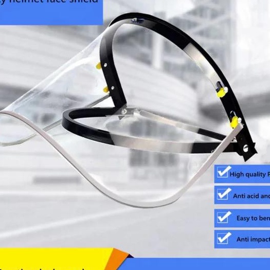 Jual Price Welding Face Shield Bracket Visor Bening untuk Semua Jenis ...