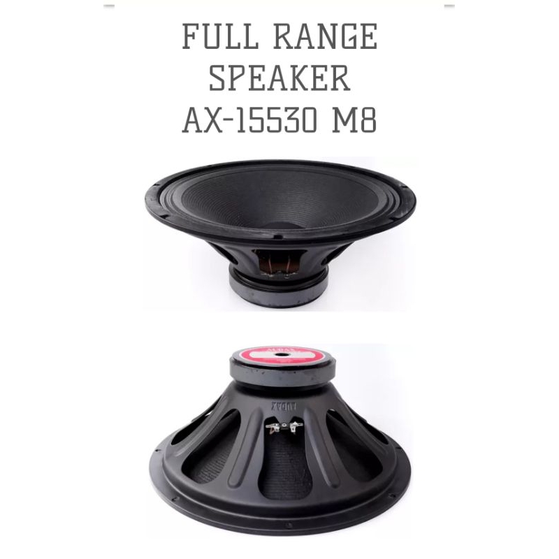 Jual speaker audax 15" AX-15530 M8 | Shopee Indonesia