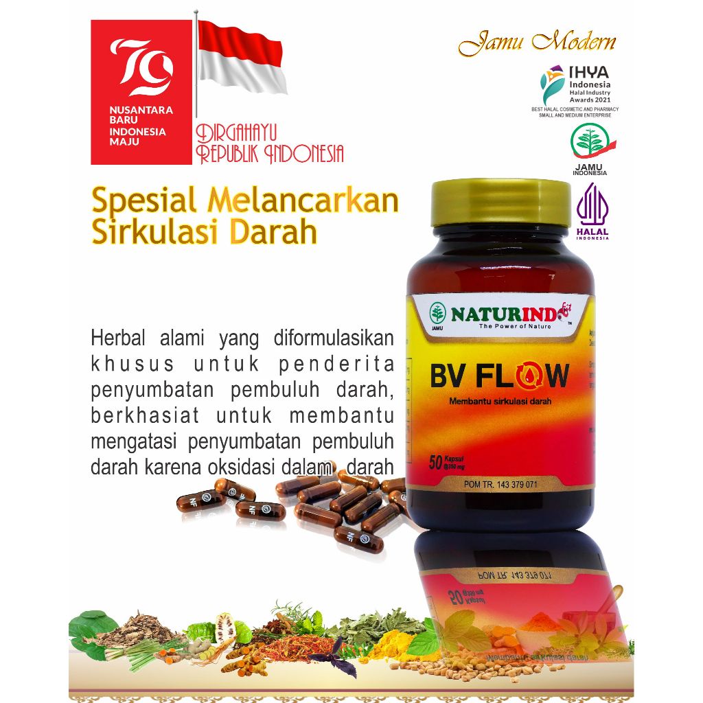 Jual BV FLOW-HERBAL PENYUMBATAN PEMBULUH DARAH | Shopee Indonesia