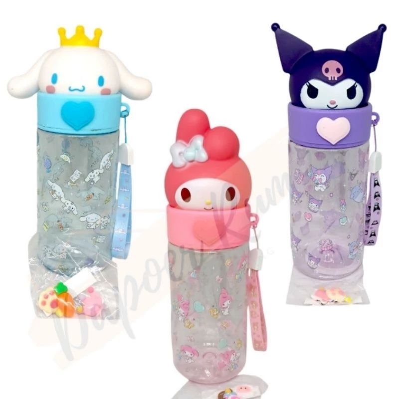 Jual BOTOL MINUM KUROMI / CINNAMONROLL/ SANRIO 500ml | Shopee Indonesia