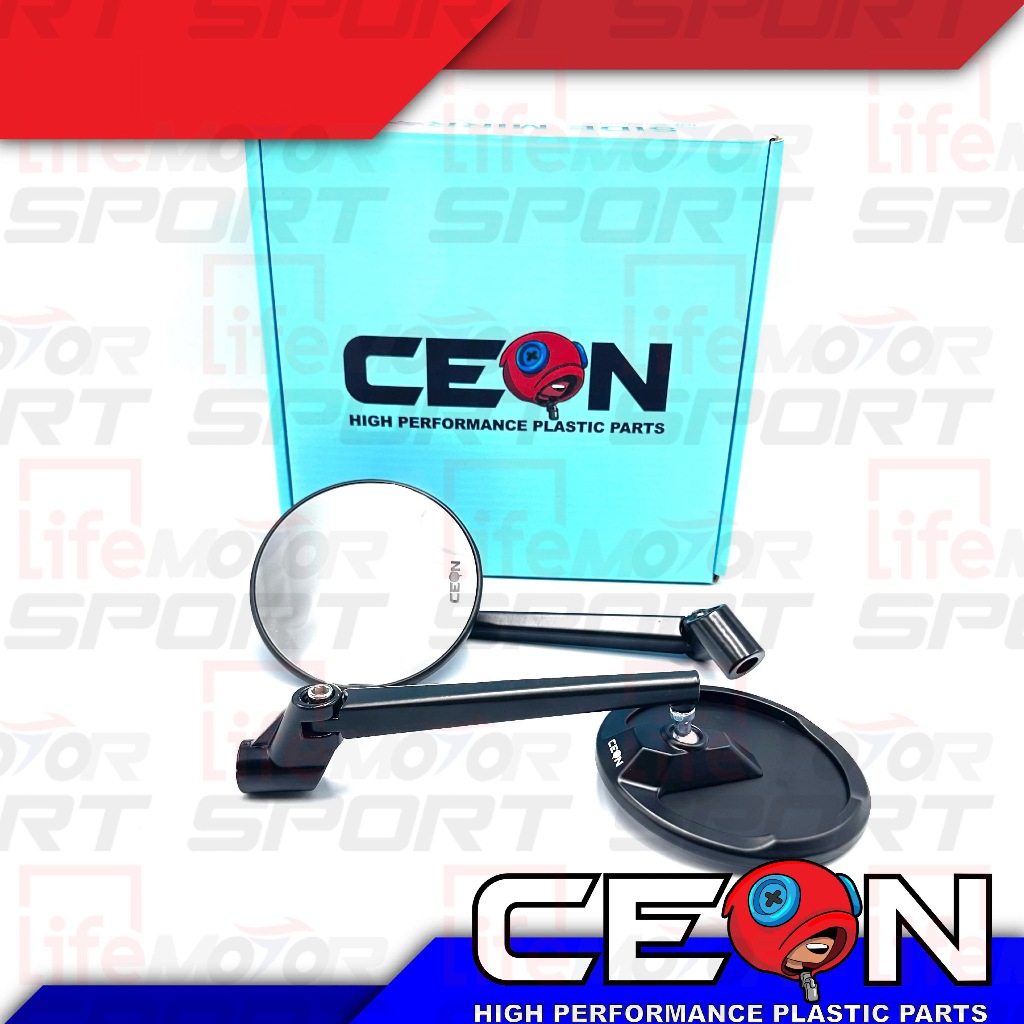Jual Spion Jokowi CEON/ Spion Retro Bulat universal motor cnc kaca biru ...