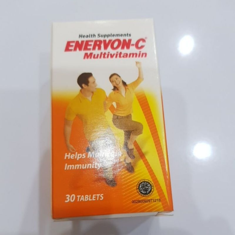 Jual Enervon-C Multivitamin 30 Tablet | Shopee Indonesia