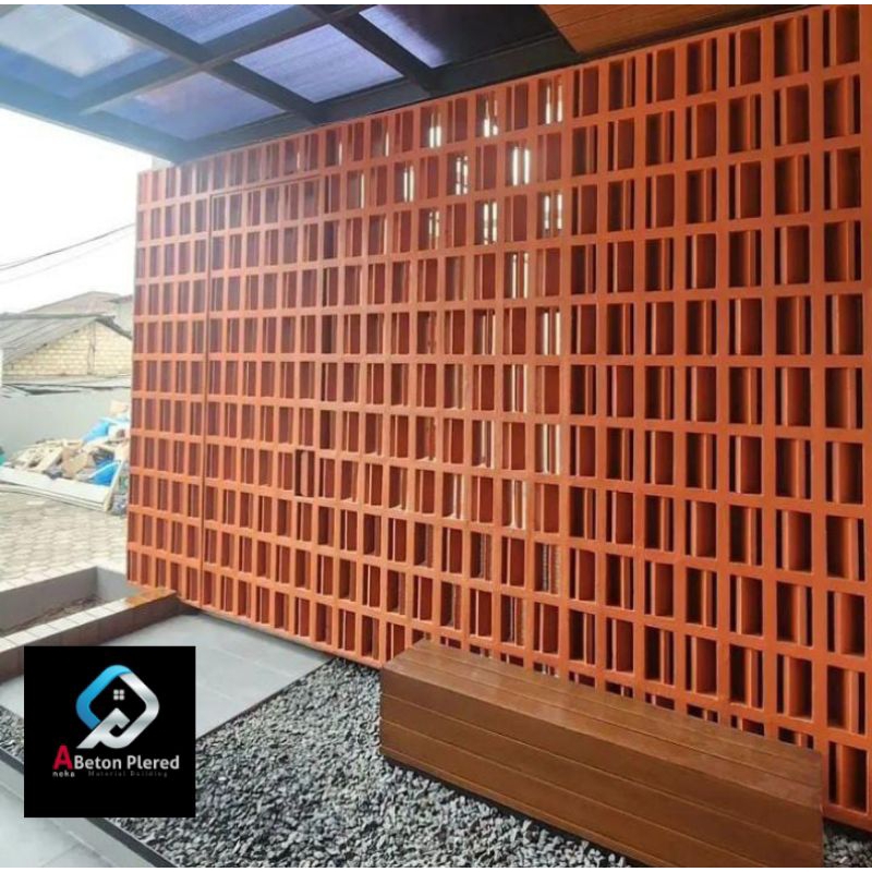 Jual ROSTER BETON MINIMALIS, MOTIF NAKO PANJANG,uk,15x25 | Shopee Indonesia