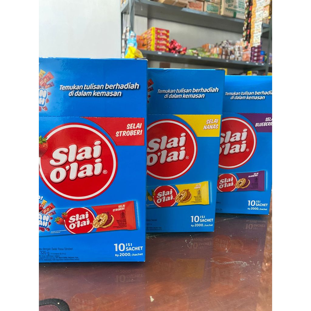 Jual Slai Olai Box isi 10 Bks | Shopee Indonesia