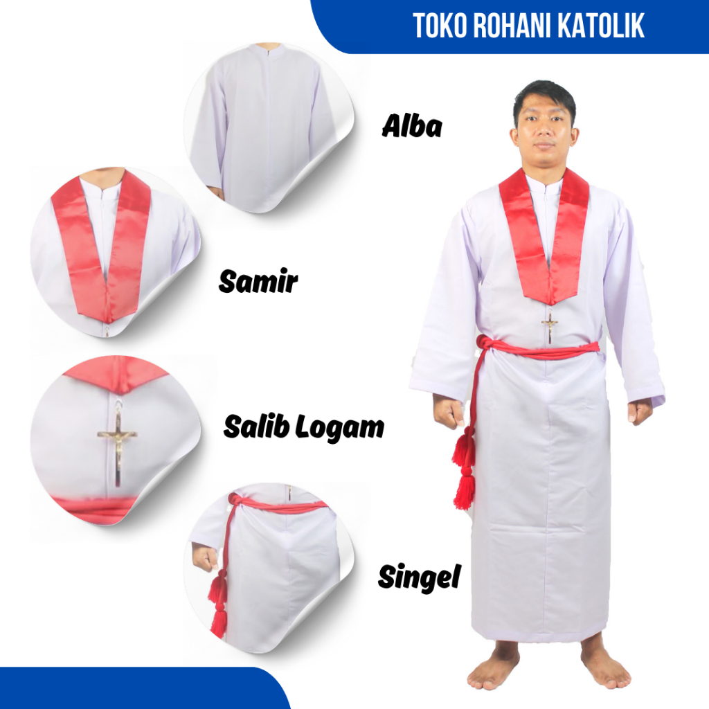 Jual SET ALBA RODIAKON + SAMIR / JUBAH PRODIAKON / SAMIR PRODIAKON ...