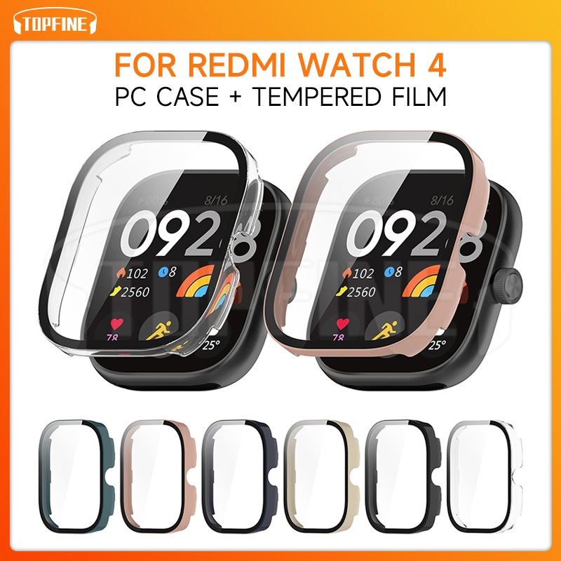 Jual Tempered Glass PC Case Redmi Watch 4 Screen Protector Hardcase ...