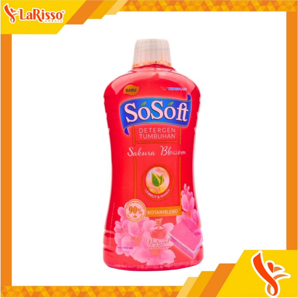 Jual SO SOFT LIQUID DETERGENT KONSENTRAT 750ML BOTOL ALL VARIAN ...
