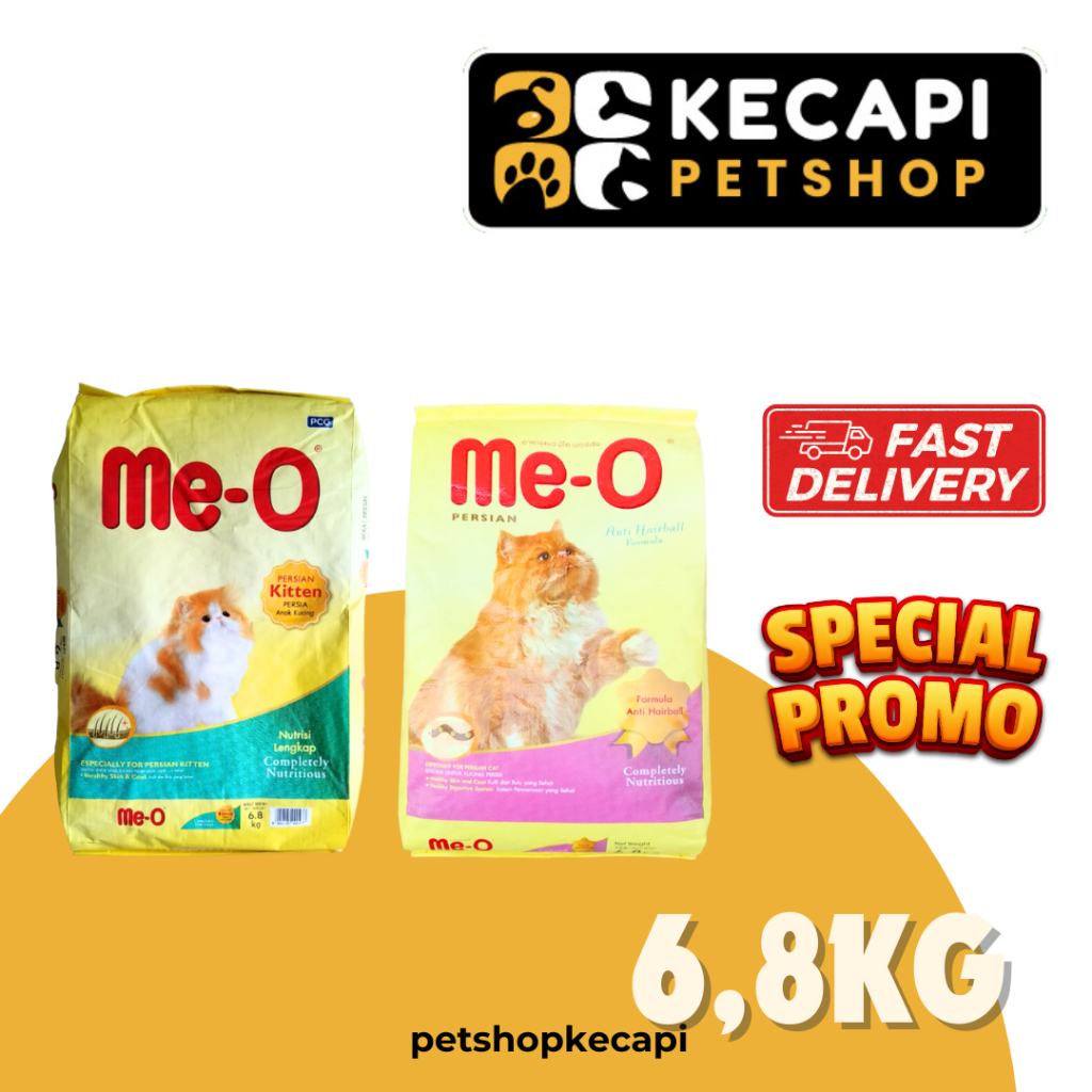 Jual MEO persian 6.8kg adult & kitten makanan kucing persia MEO ...