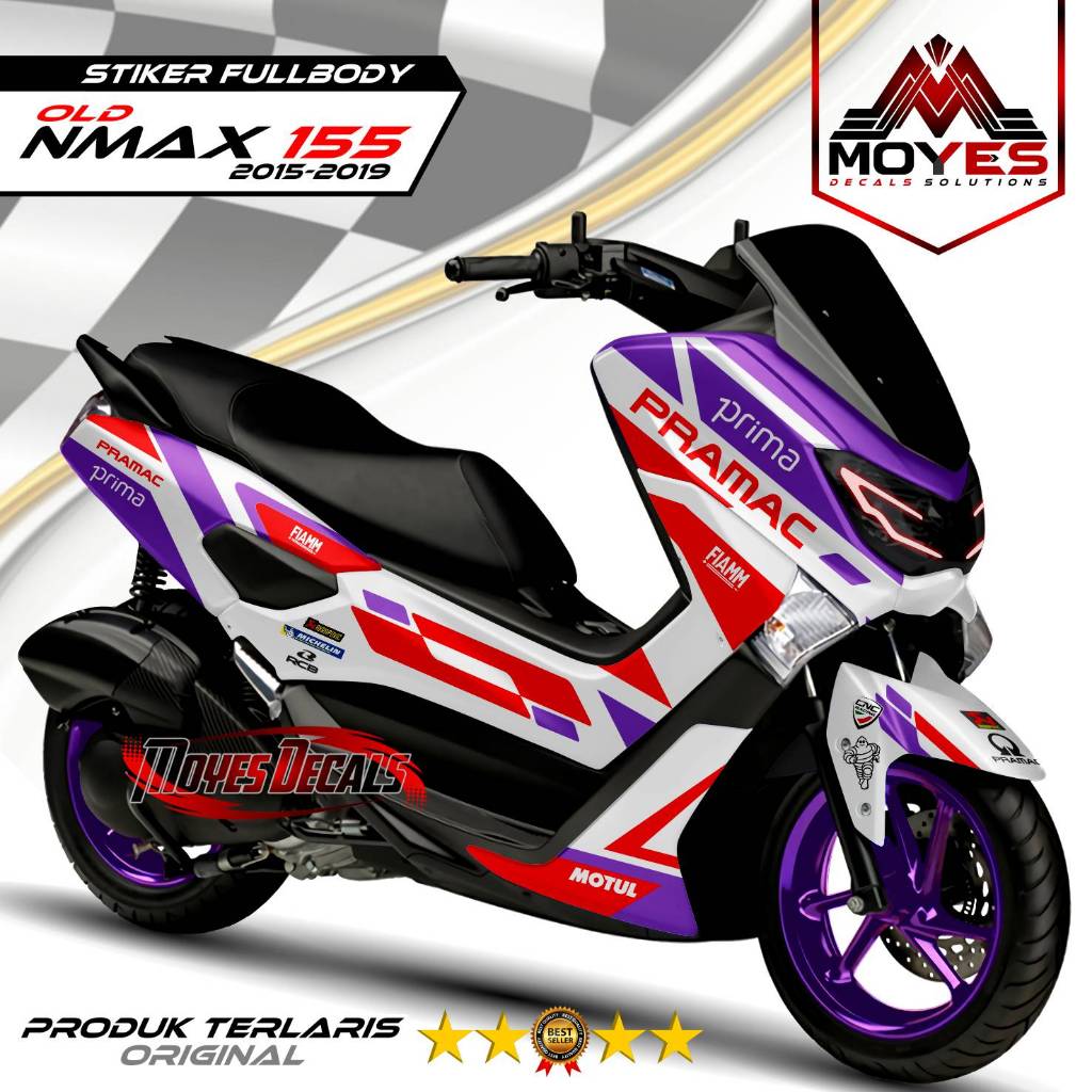 Jual DECAL MOTOR NMAX OLD - STIKER MOTOR NMAX OLD FULL BODY PREMIUM ...