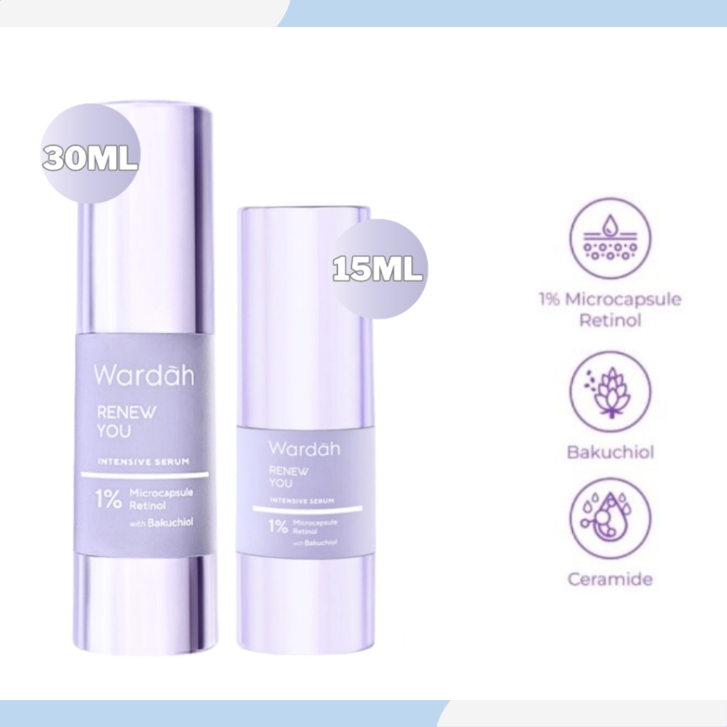 Jual Wardah Renew You Intensive Serum 15ml & 30ml / Serum Wajah ...