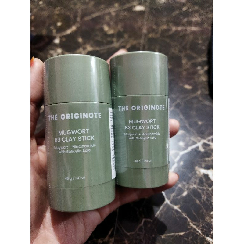 Jual The Originote Mugwort B3 Clay Stik | Masker Wajah Untuk Kulit Berjerawat | Shopee Indonesia