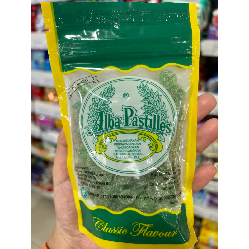 Jual Alba pastilles permen mint 100gr | Shopee Indonesia