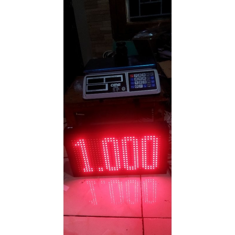 Jual TIMBANGAN GALATAMA DUDUK MINIMALIS // KAPASITAS 40KG // LED 16X32CM | Shopee Indonesia