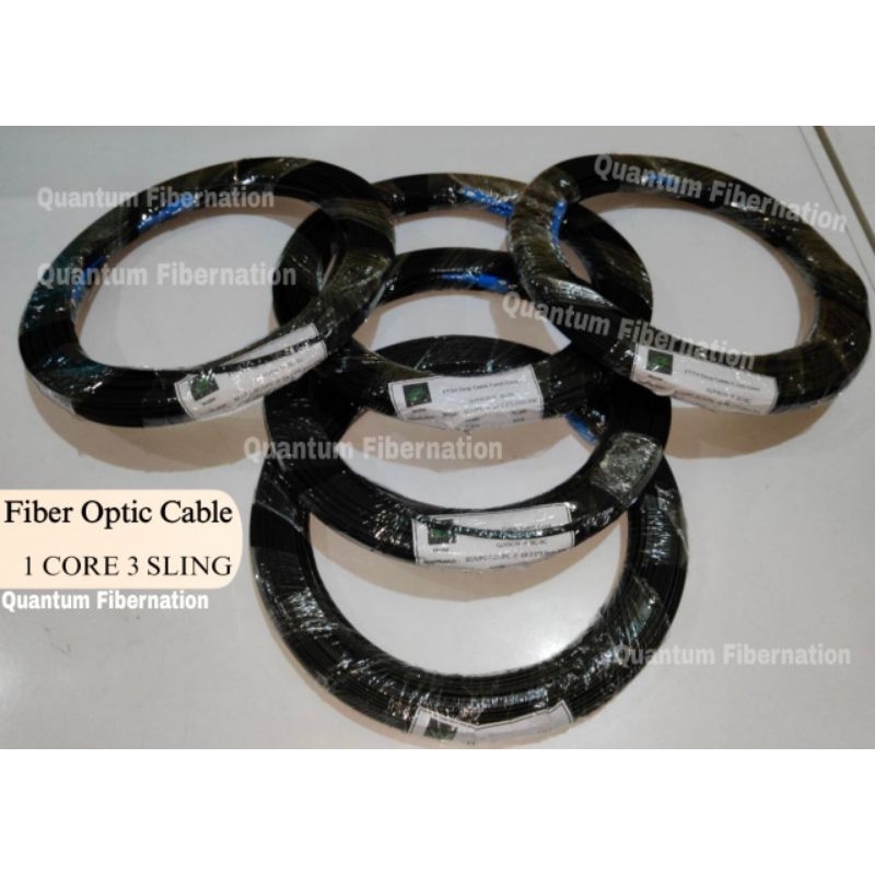 Jual Kabel serat optik 50M 1 core 3 sling kabel fiber optik | Shopee ...