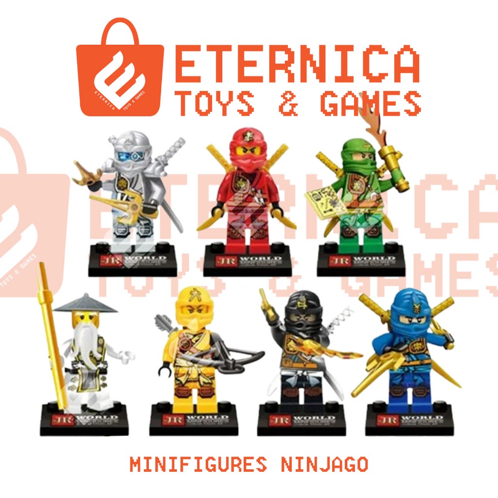 Jual Mini Figures Ninjago (Master Ninja) Sealed (Roboman, Mainan Anak ...
