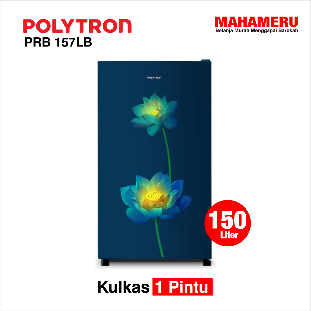 Jual Kulkas 1 Pintu POLYTRON PRB 157 LB/PR | Shopee Indonesia