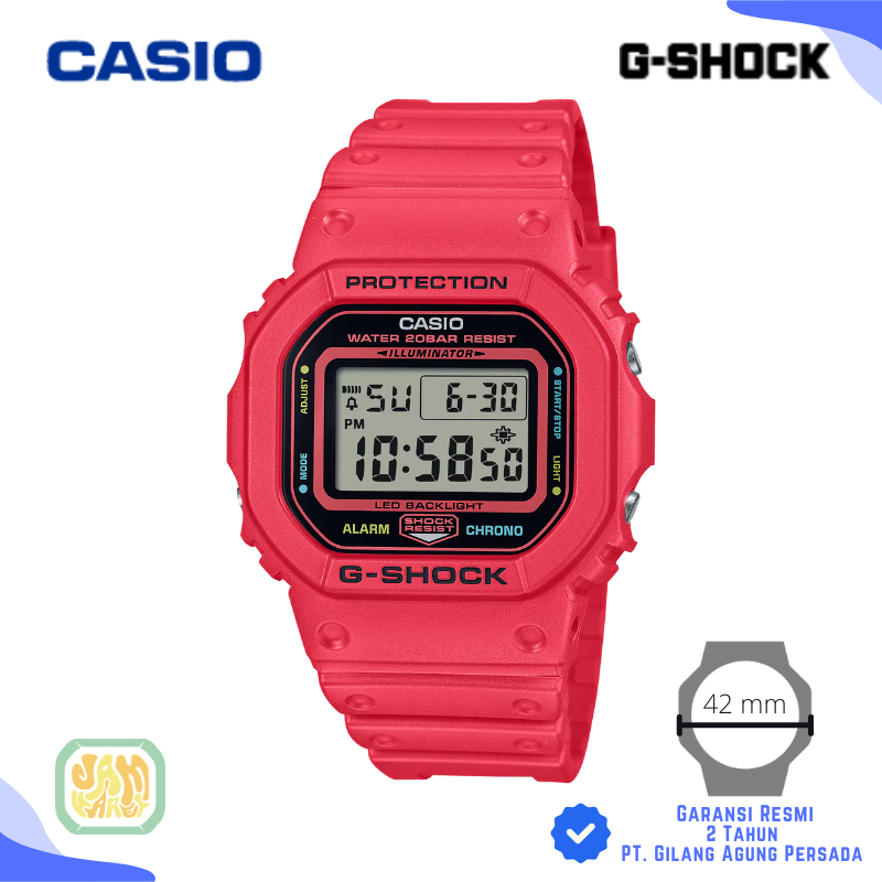 Jual JAM TANGAN PRIA CASIO G-SHOCK DW-5600EP-4 ORIGINAL - GSHOCK DW ...