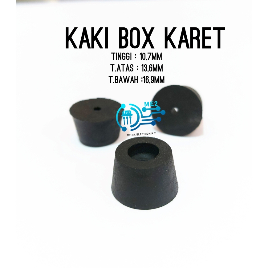 Jual Kaki Box Karet Power Amplifier Alas Box X Kecil Bahan Karet Tebal ...
