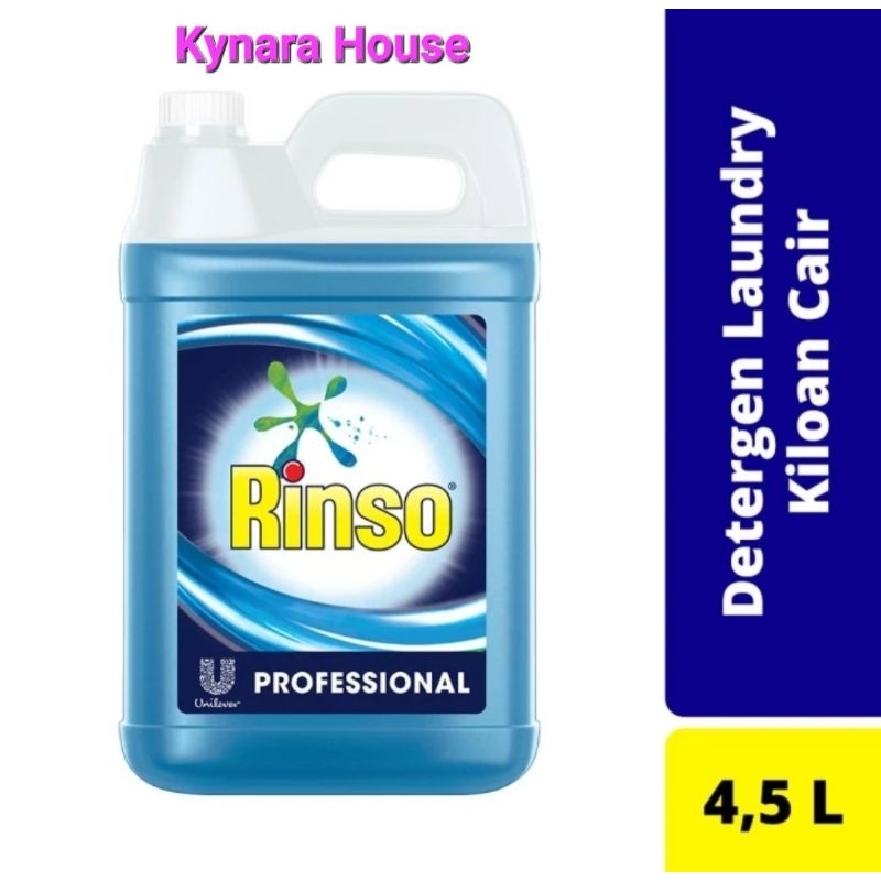 Jual Rinso Deterjen Liquid Matic 4,5 Liter | Shopee Indonesia