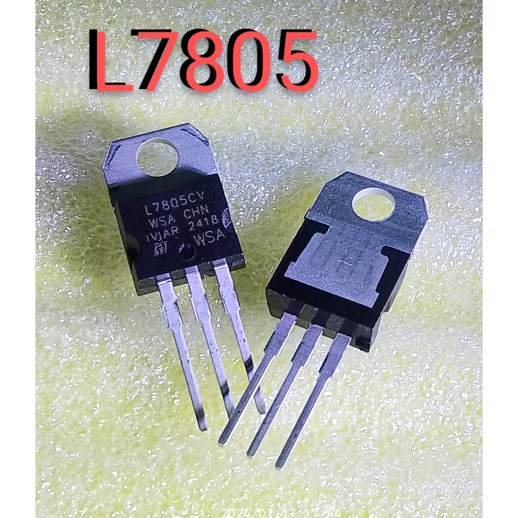 Jual Baru!! (@2pcs) ic 7805 L7805 Positive Voltage Regulators. | Shopee Indonesia