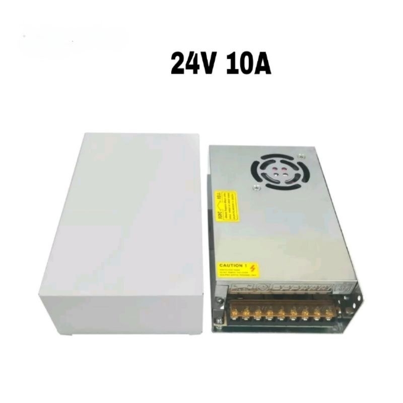 Jual Switching Power Supply PSU 24V 10A High Quality, 24 Volt 10 Ampere Cooling Fan Jaring ...
