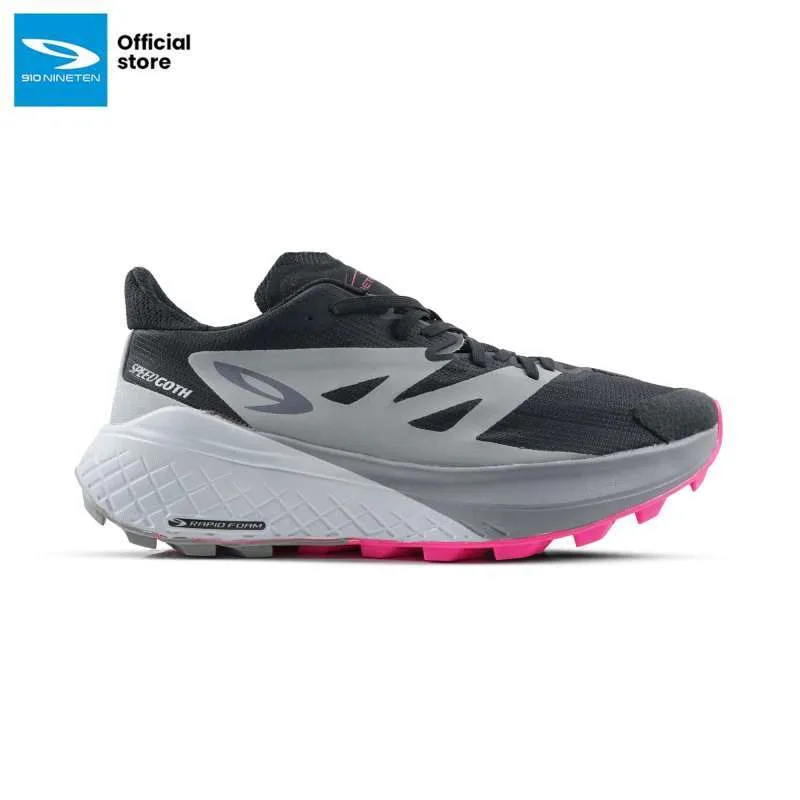 Jual 910 Nineten YUZA SPEEDGOTH Sepatu Trail Running - HITAM/BIRU MUDA ...