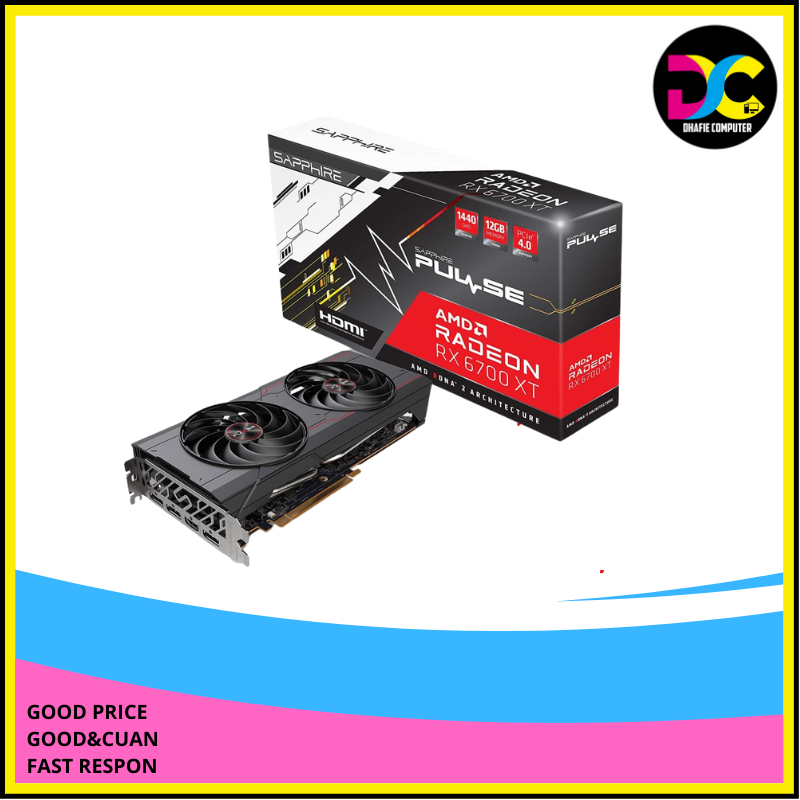 Jual SAPPHIRE PULSE RX 6700 XT 12GB GDDR6 OC / RX 6700 XT 12GB | Shopee ...