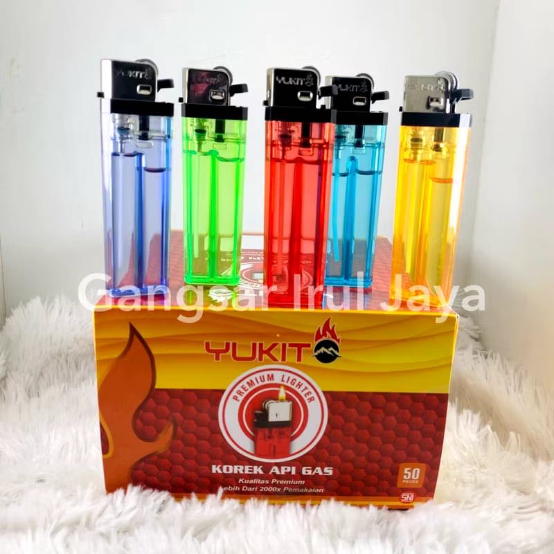 Jual [GIJ] - Korek Nyala Api Biasa Yukito AFTA Genni Kobar Merk Baru ...