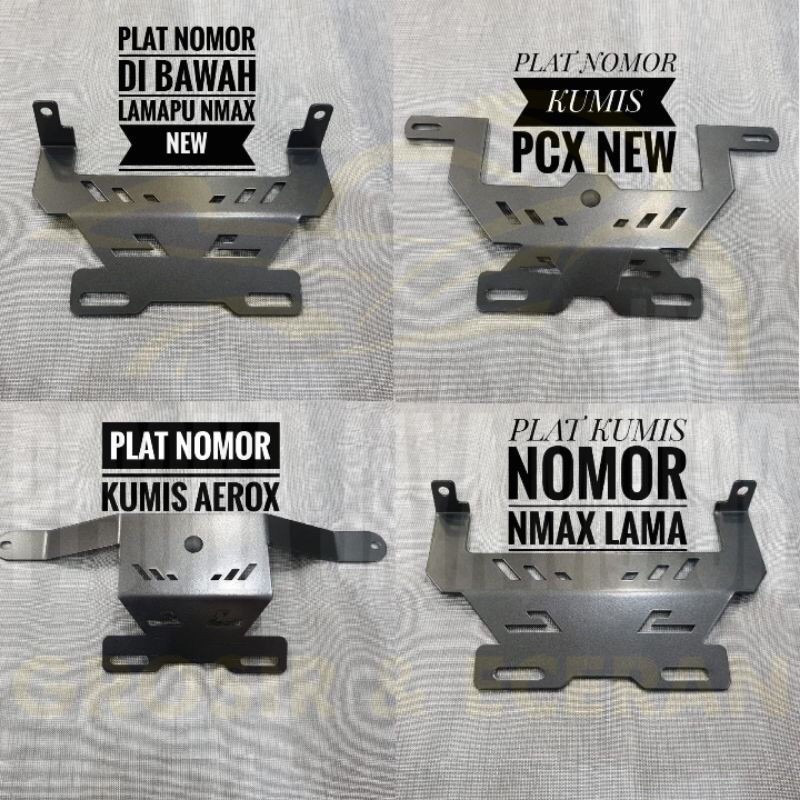 Jual BREKET PLAT NOMOR KUMIS NMAX NEO NMAX TURBO NMAX NEW,NMAX LAMA,PCX ...