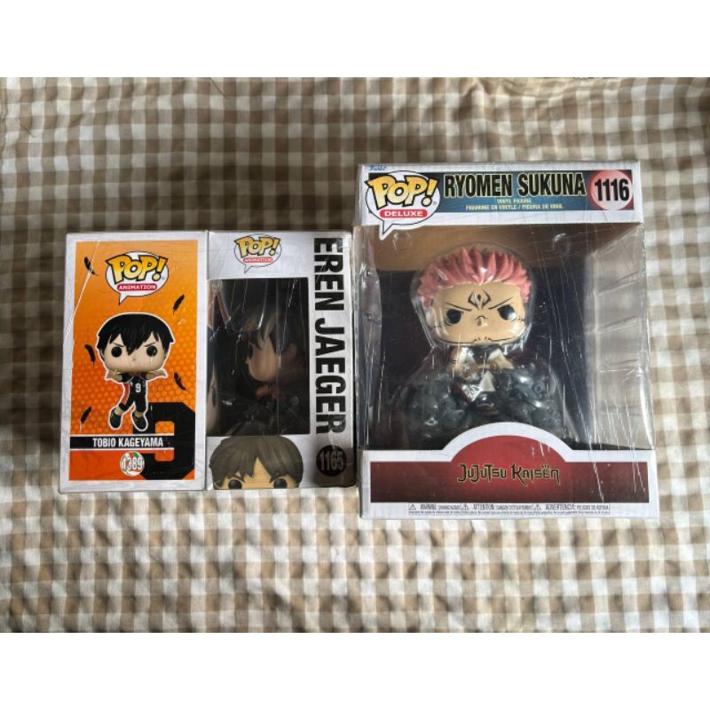 Jual [OFFICIAL] Funko pop figure sukuna ryomen jjk jujutsu kaisen, funko pop eren jaeger/yaeger ...