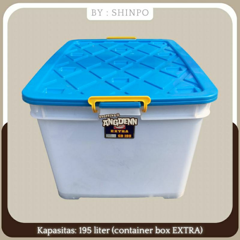 Jual Shinpo - Container Box Besar Cb 195 Liter | Shopee Indonesia