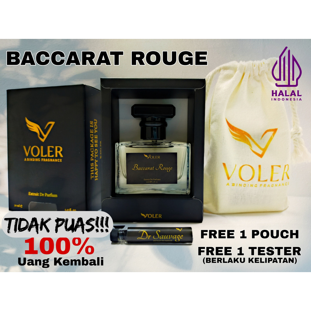 Jual Parfum Bacc**rat Rouge Inspired by Voler Perfume 30ml Tahan Lama ...