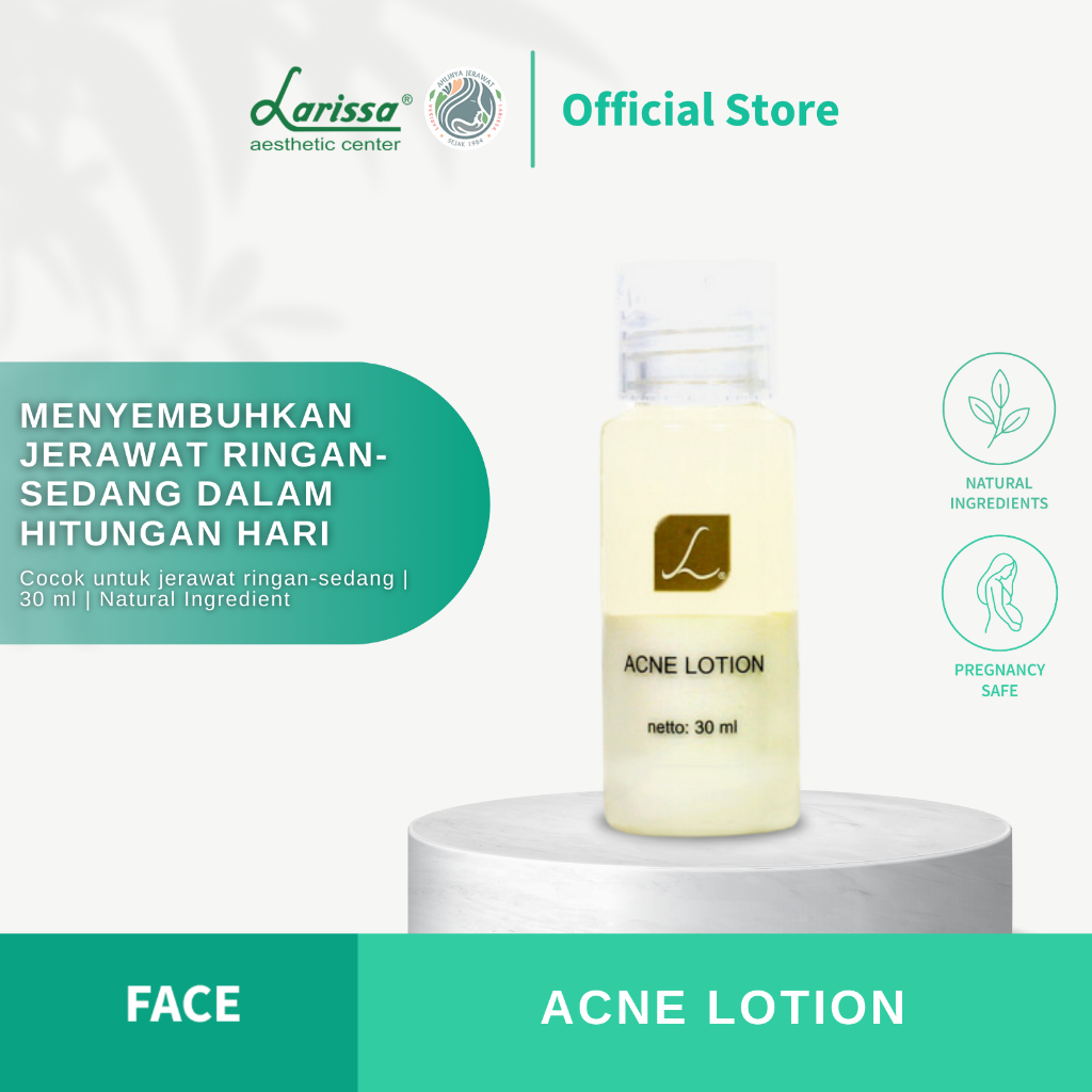 Jual ACNE LOTION LARISSA (OBAT JERAWAT) | Shopee Indonesia