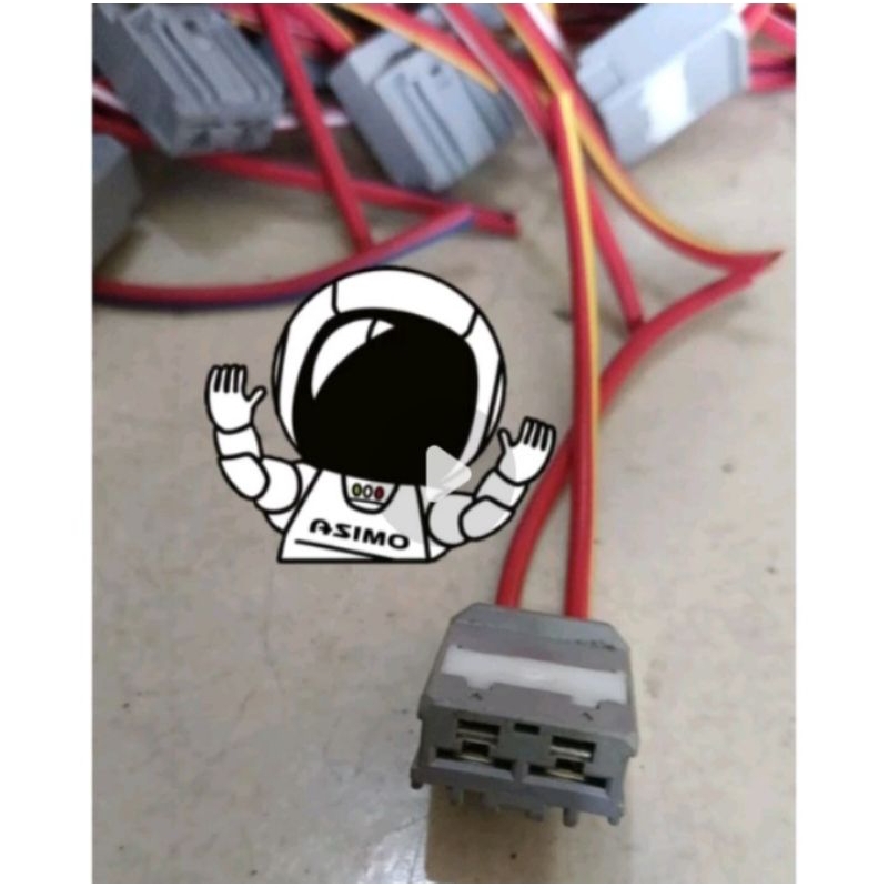 Jual soket pin 2 original toyota agya calya avanza rush raize veloz ...