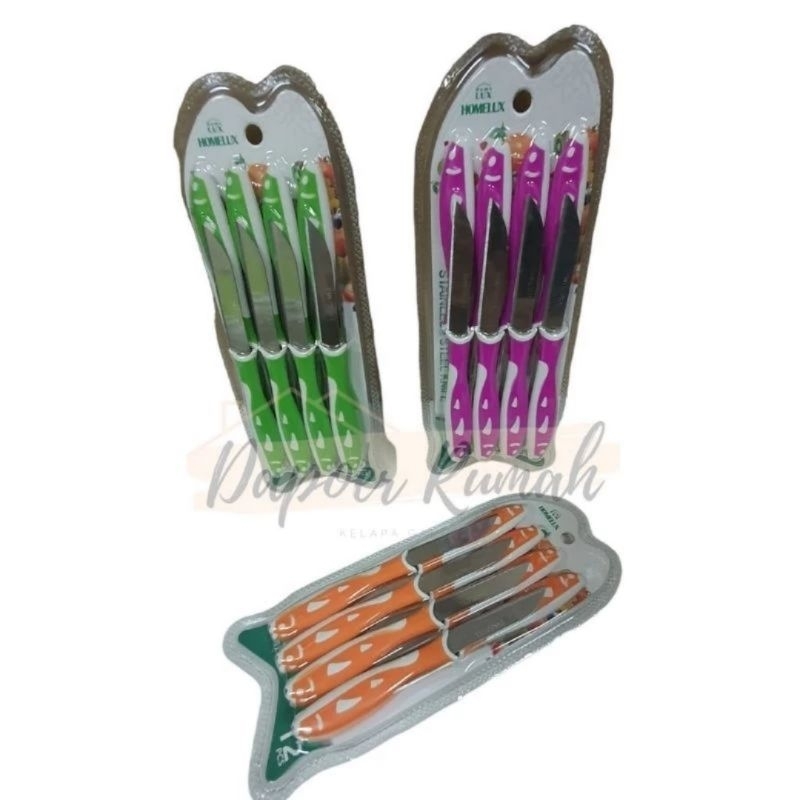 Jual PISAU BUAH /PISAU PAKET /PISAU DAPUR/PISAU SET | Shopee Indonesia