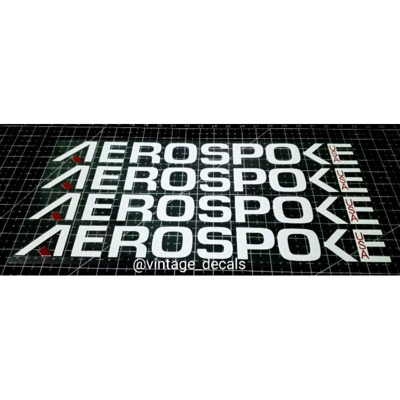 Jual sticker decals replacement RIMS velg AEROSPOKE | Shopee Indonesia